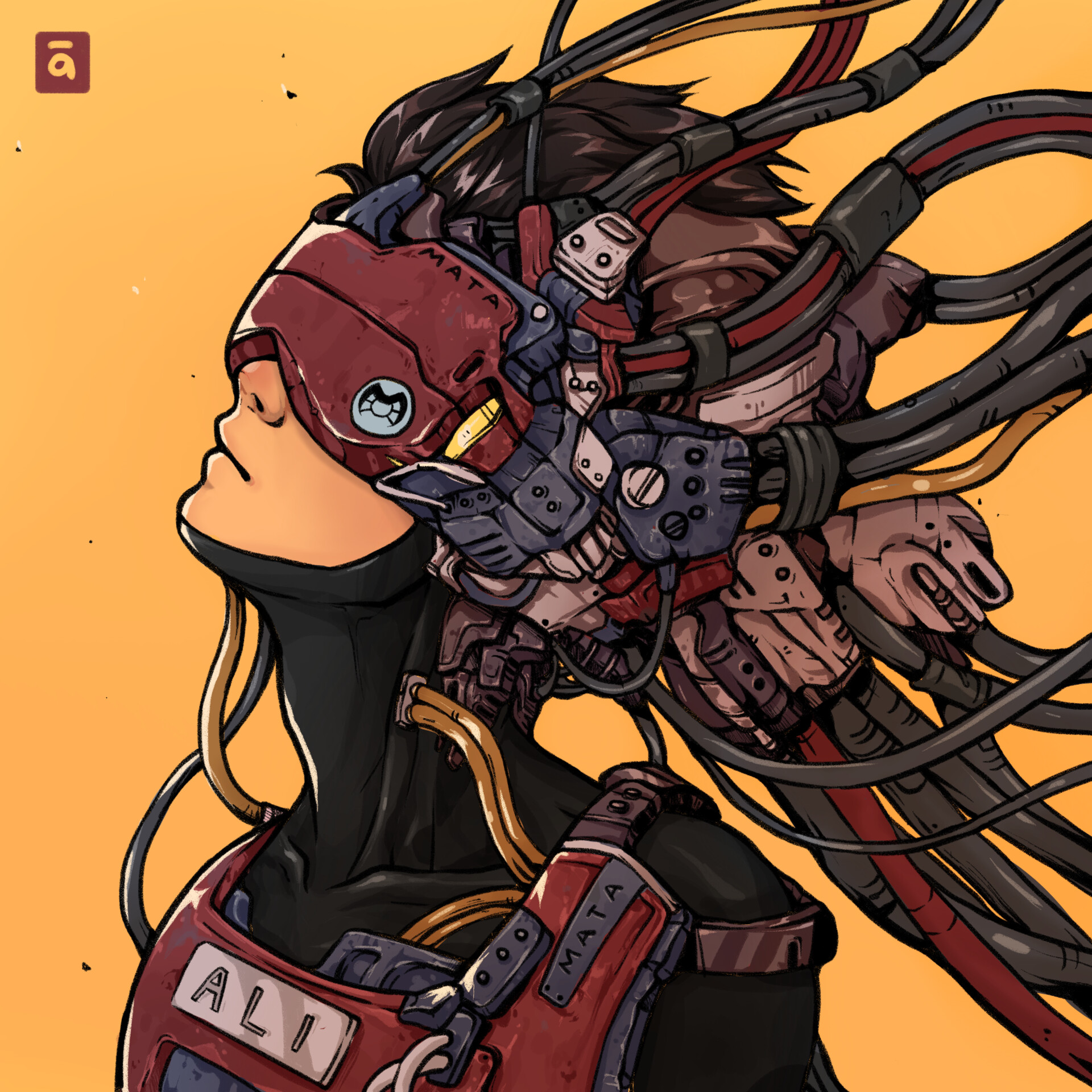 ArtStation - Ejen Ali Cyberpunk Version