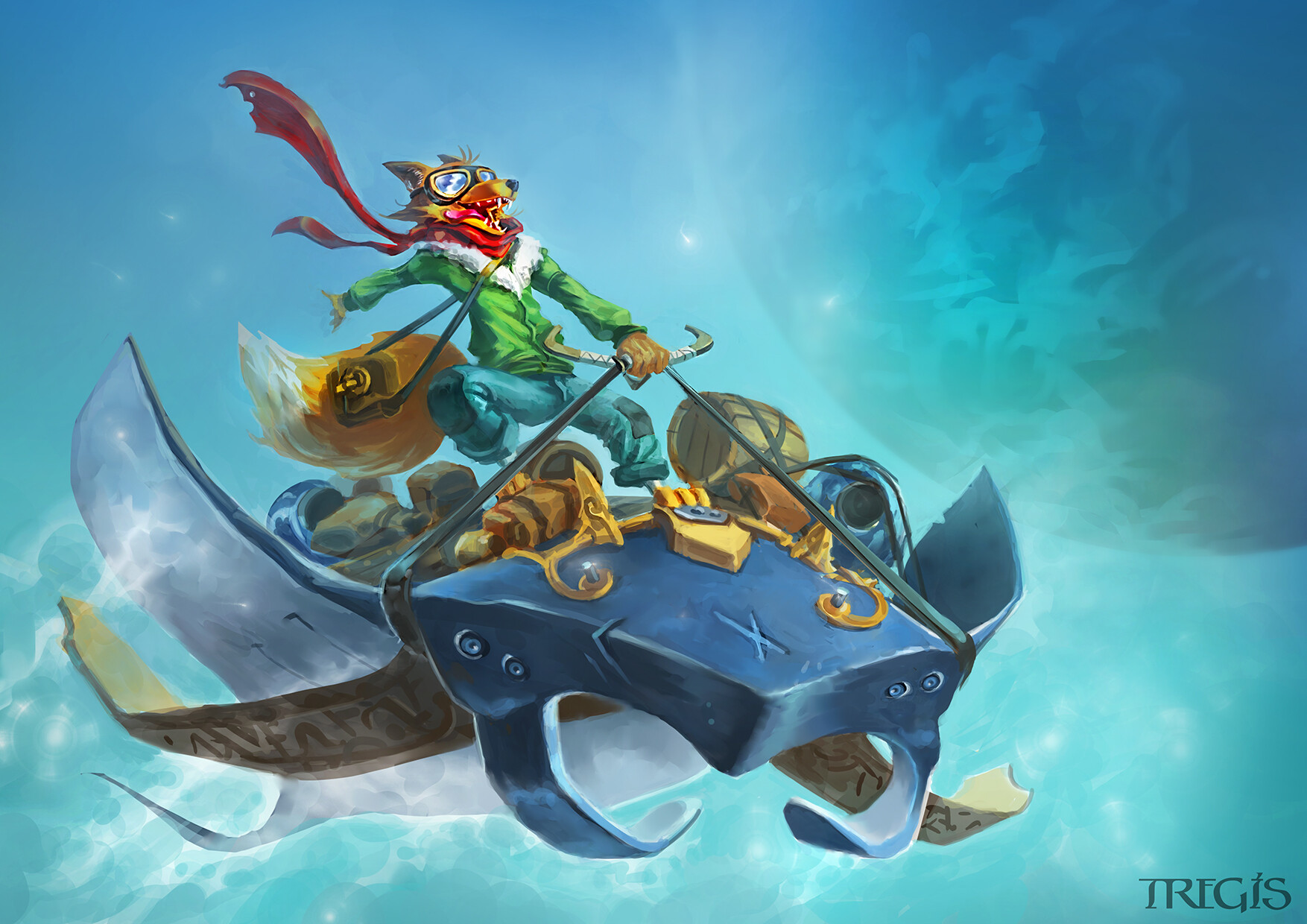 ArtStation - Fox adventurer