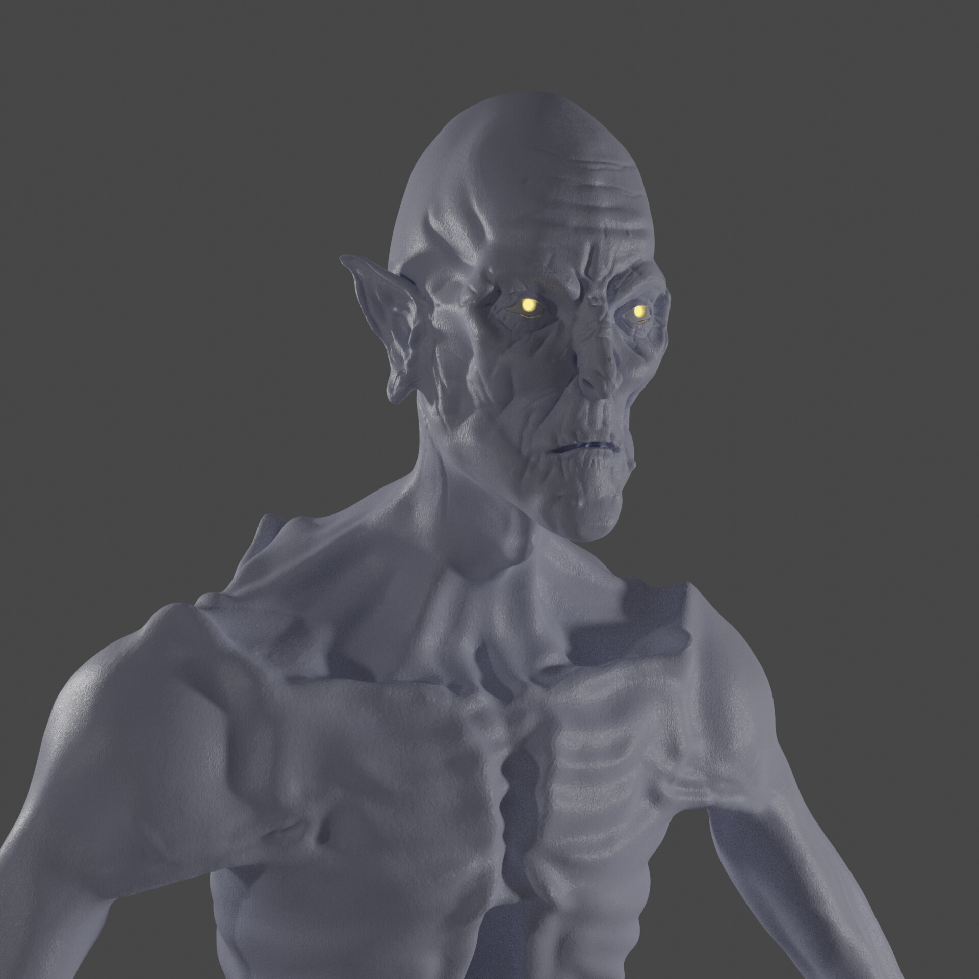 ArtStation - Creature concept sculpt