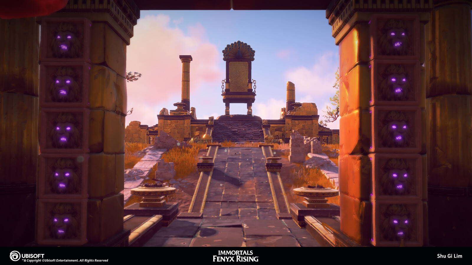 Shu Gi Lim - Immortals Fenyx Rising, Hephaistos - Hera's Throne