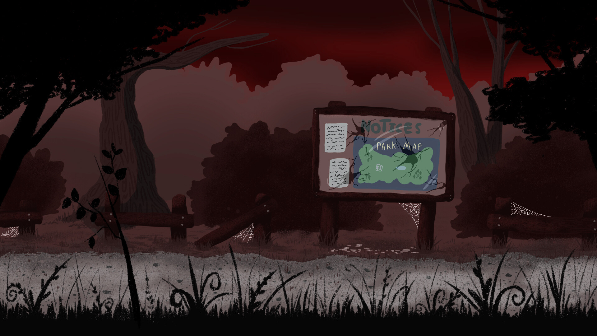 ArtStation - Ready or Not - 2D Game Background Art