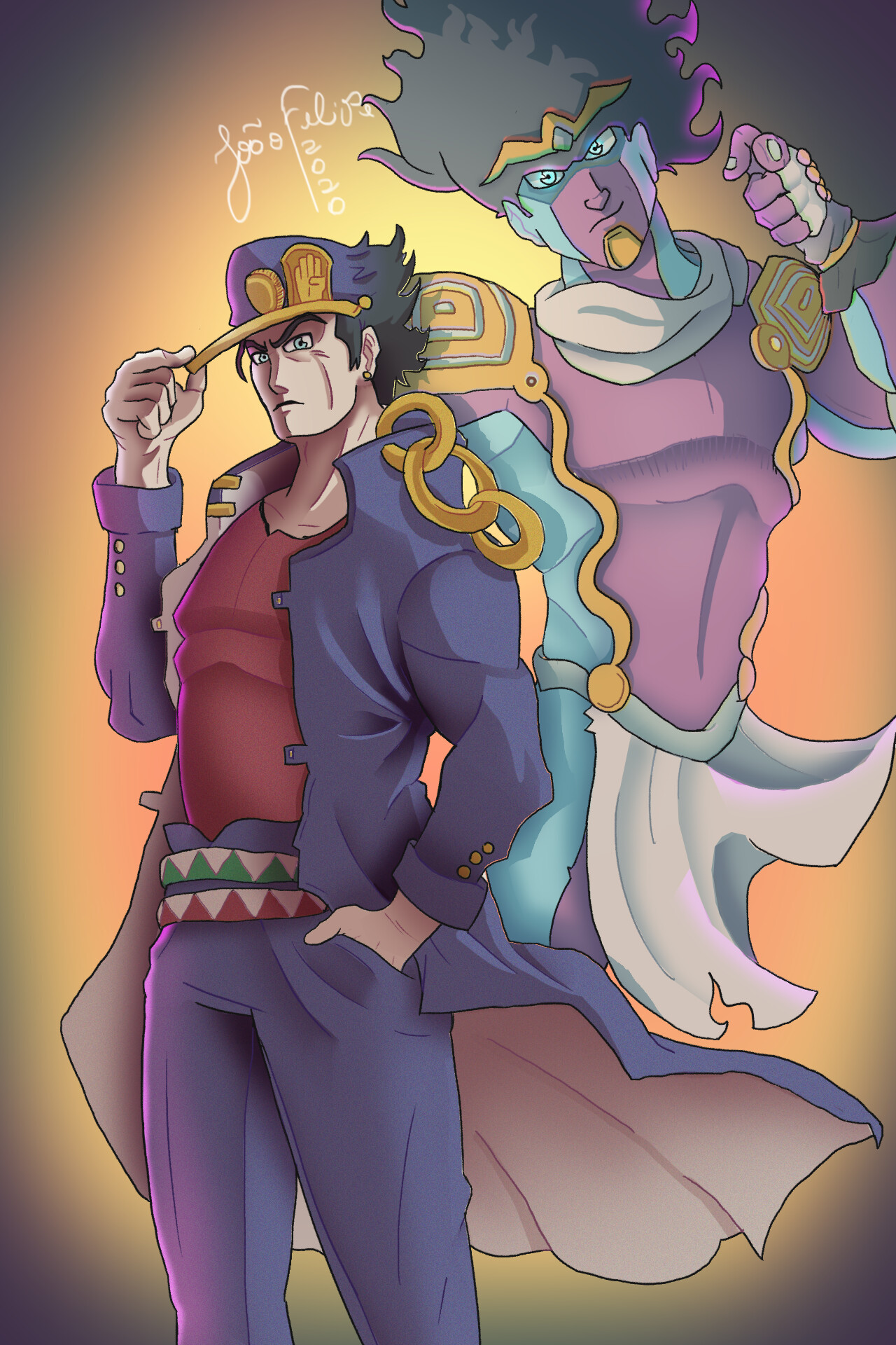 ArtStation - JoJo's - Jotaro