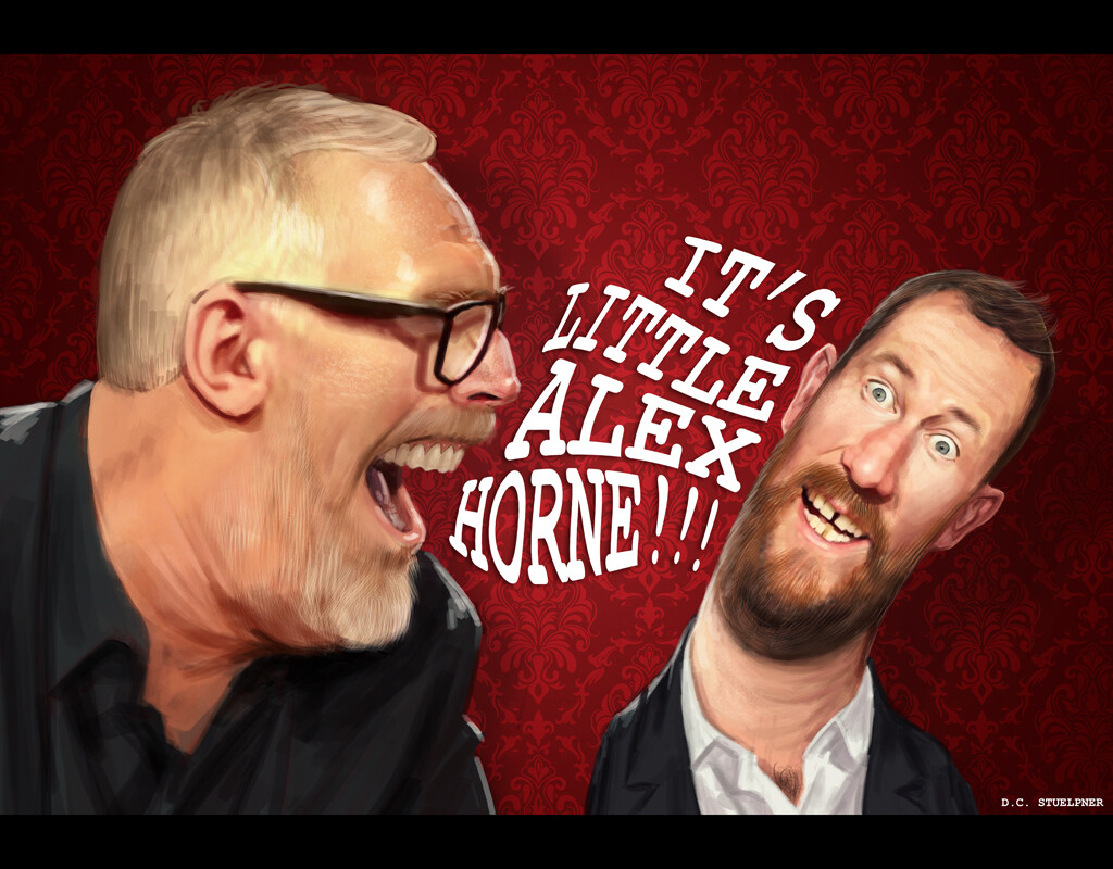 ArtStation - It's Little Alex Horne!!!