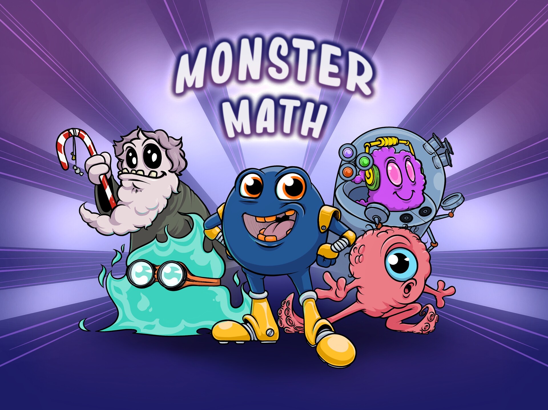 ArtStation - Monster Math illustrations