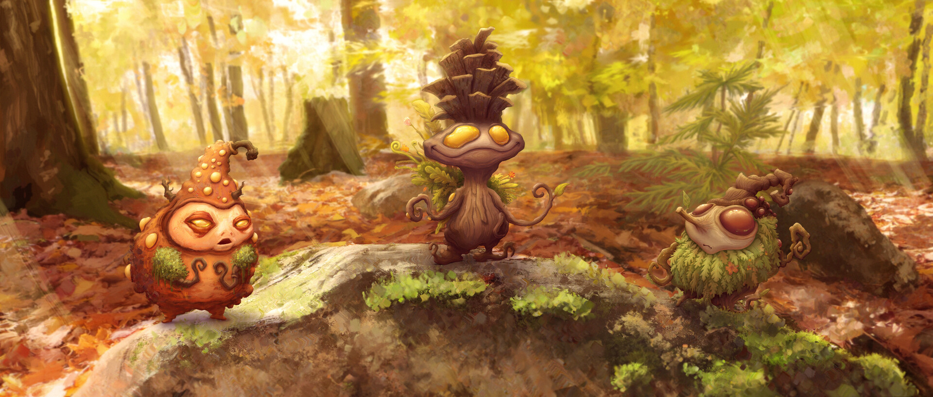 ArtStation - Primal forest creatures