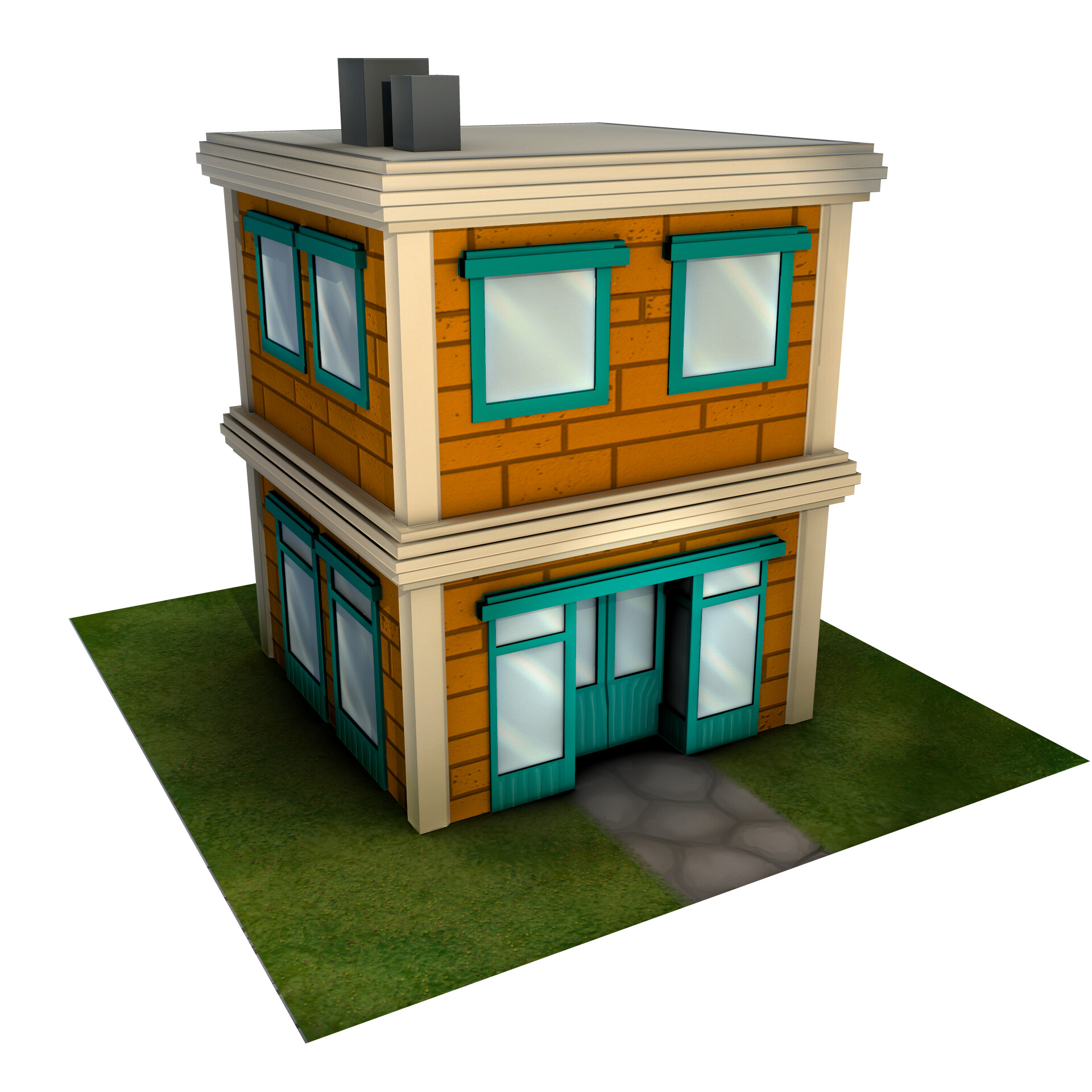 ArtStation - Concept art of buildings