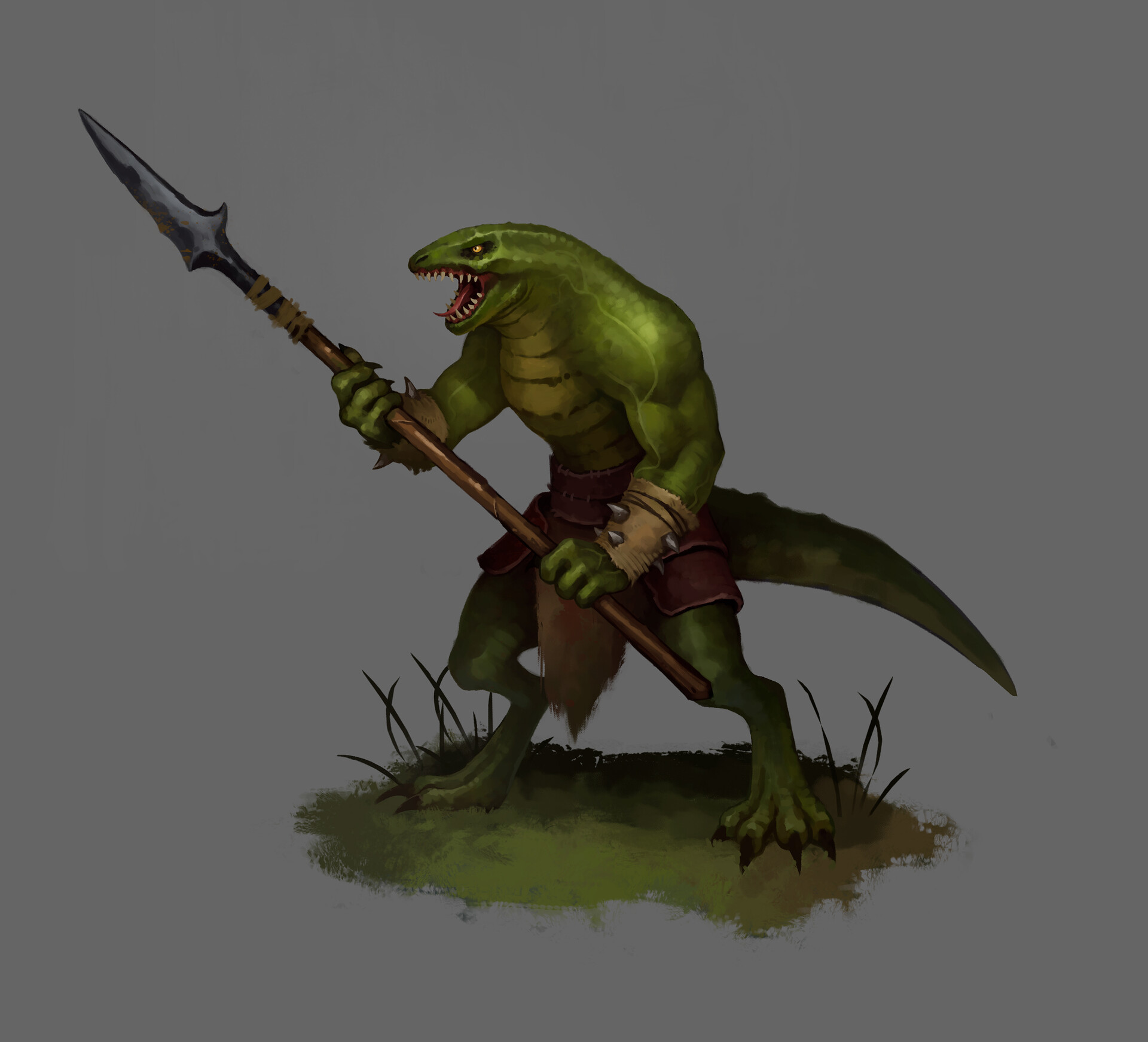 ArtStation - lizard man