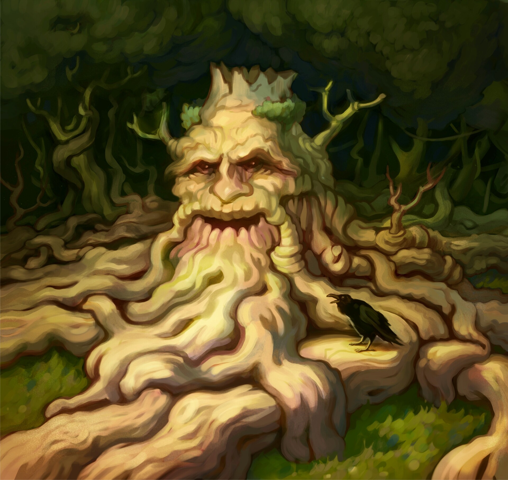 ArtStation - Spirit of the forest