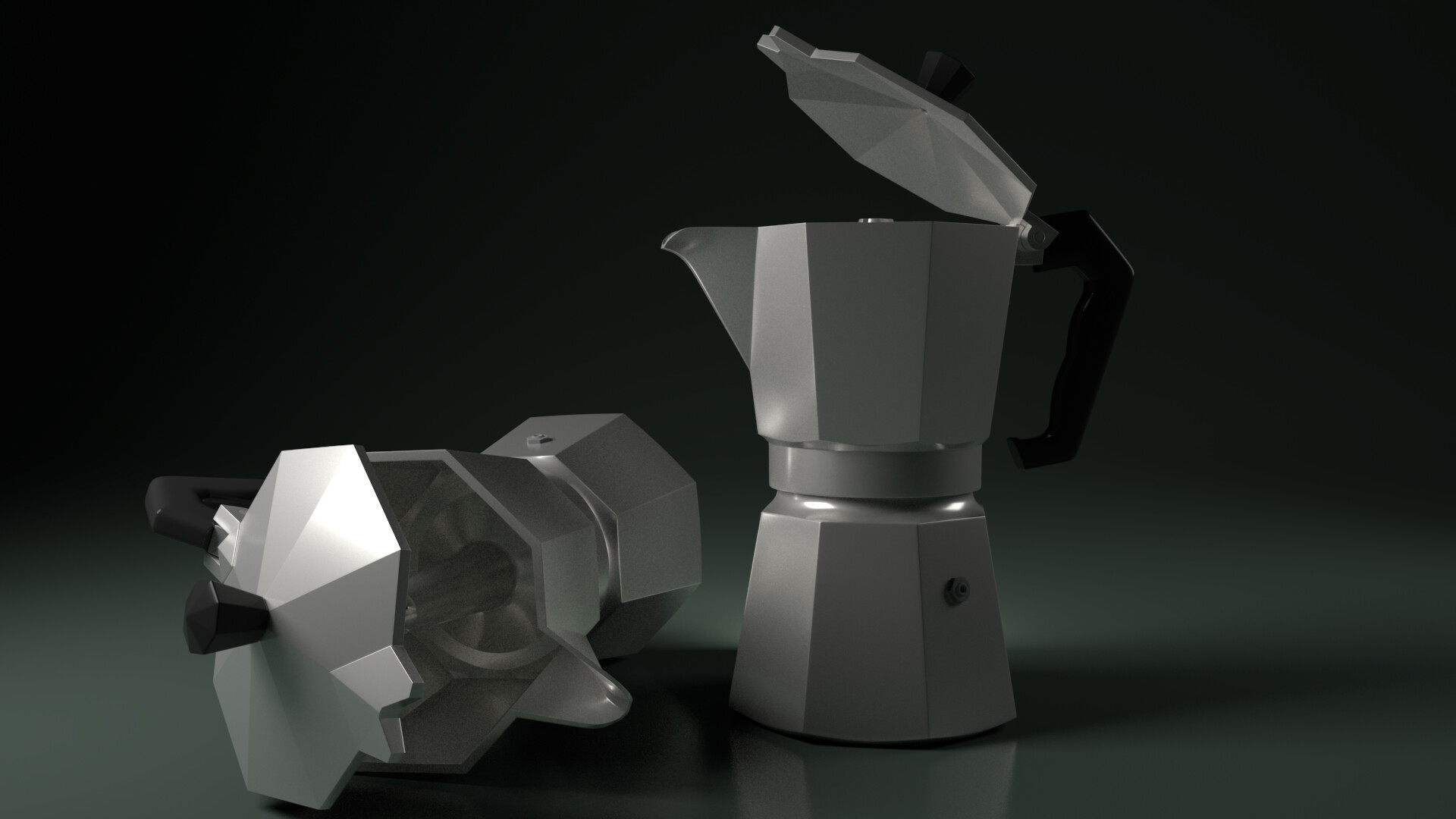 ArtStation - Italian_Coffee_Maker_