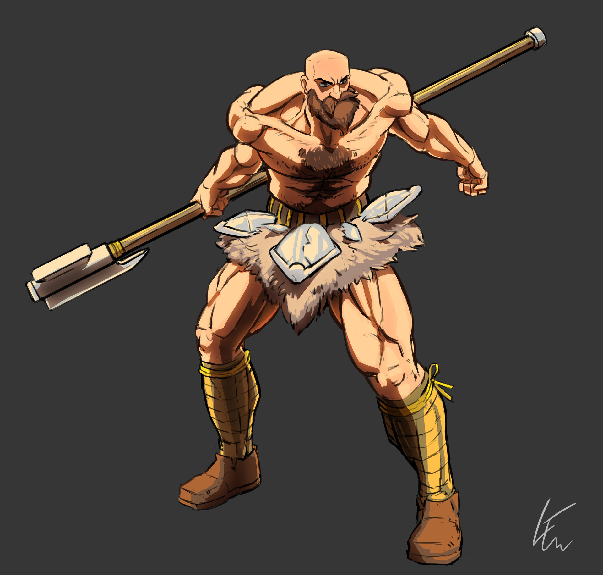 ArtStation - Jorgen, the Axe