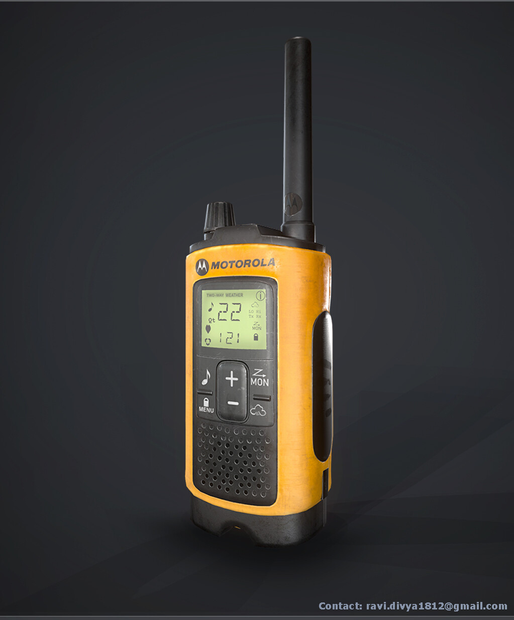 ArtStation - Two-Way Radio Kit