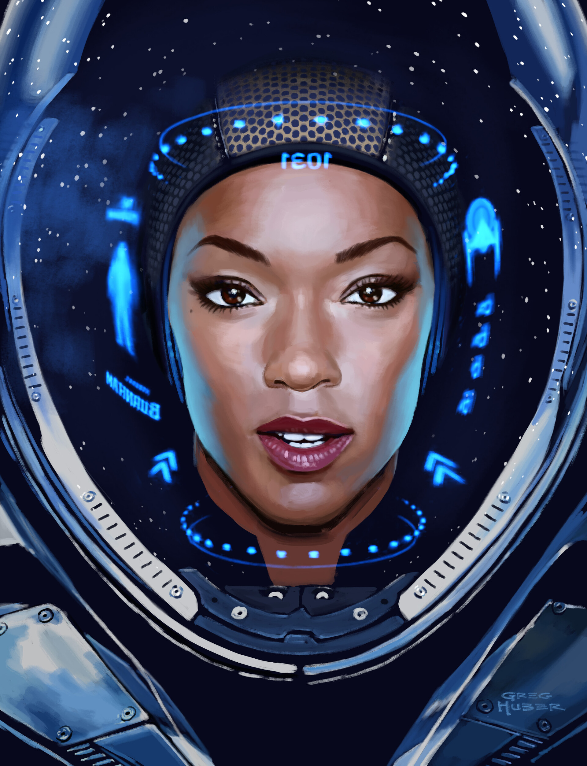 ArtStation - Sonequa Martin Green as Michael Burnham
