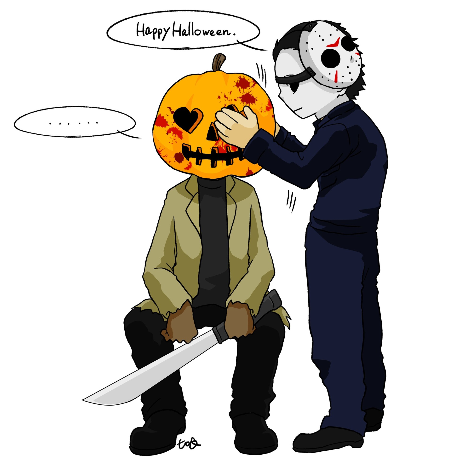 ArtStation - Happy Halloween. Jason.