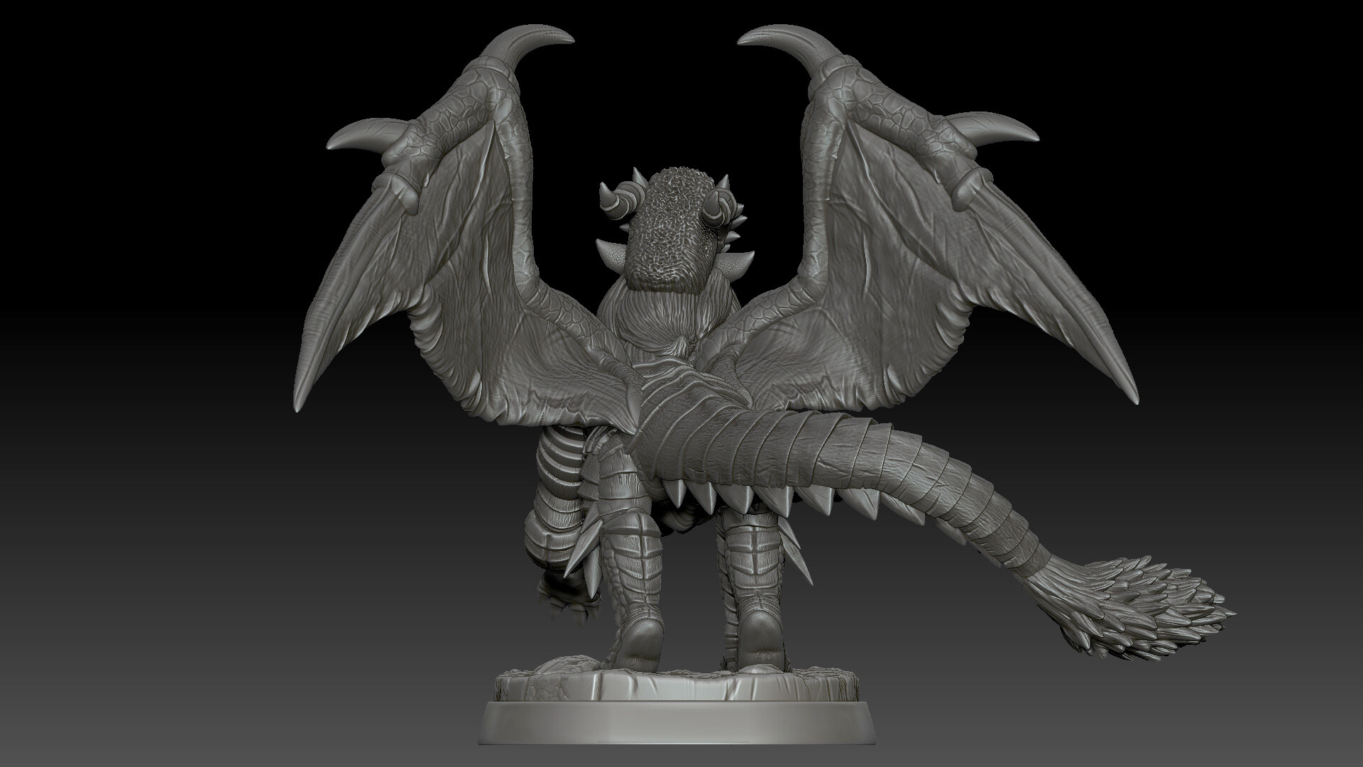 Leandro Hewitt - Teostra - Monster Hunter - Sculpt