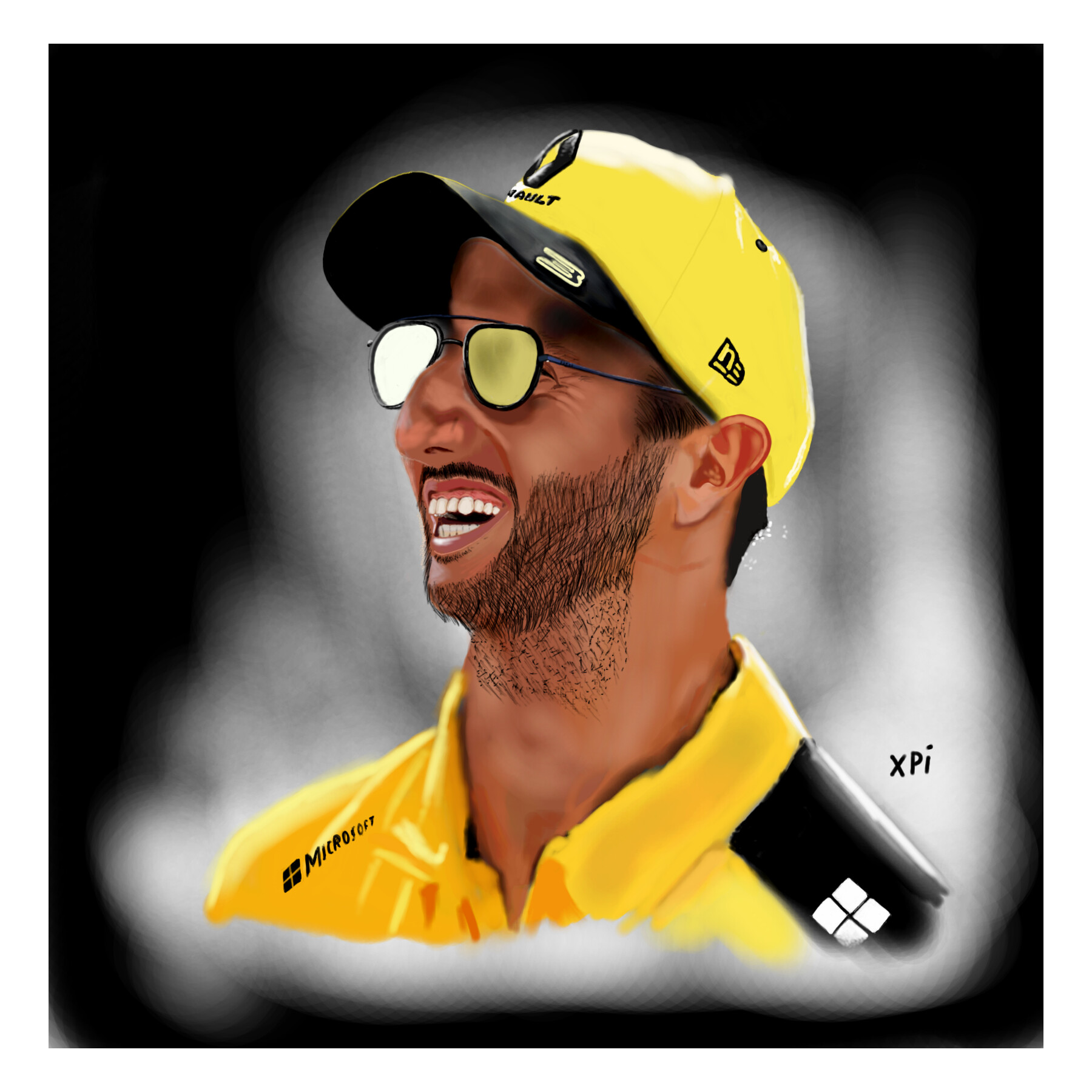 ArtStation - Daniel Ricciardo Art