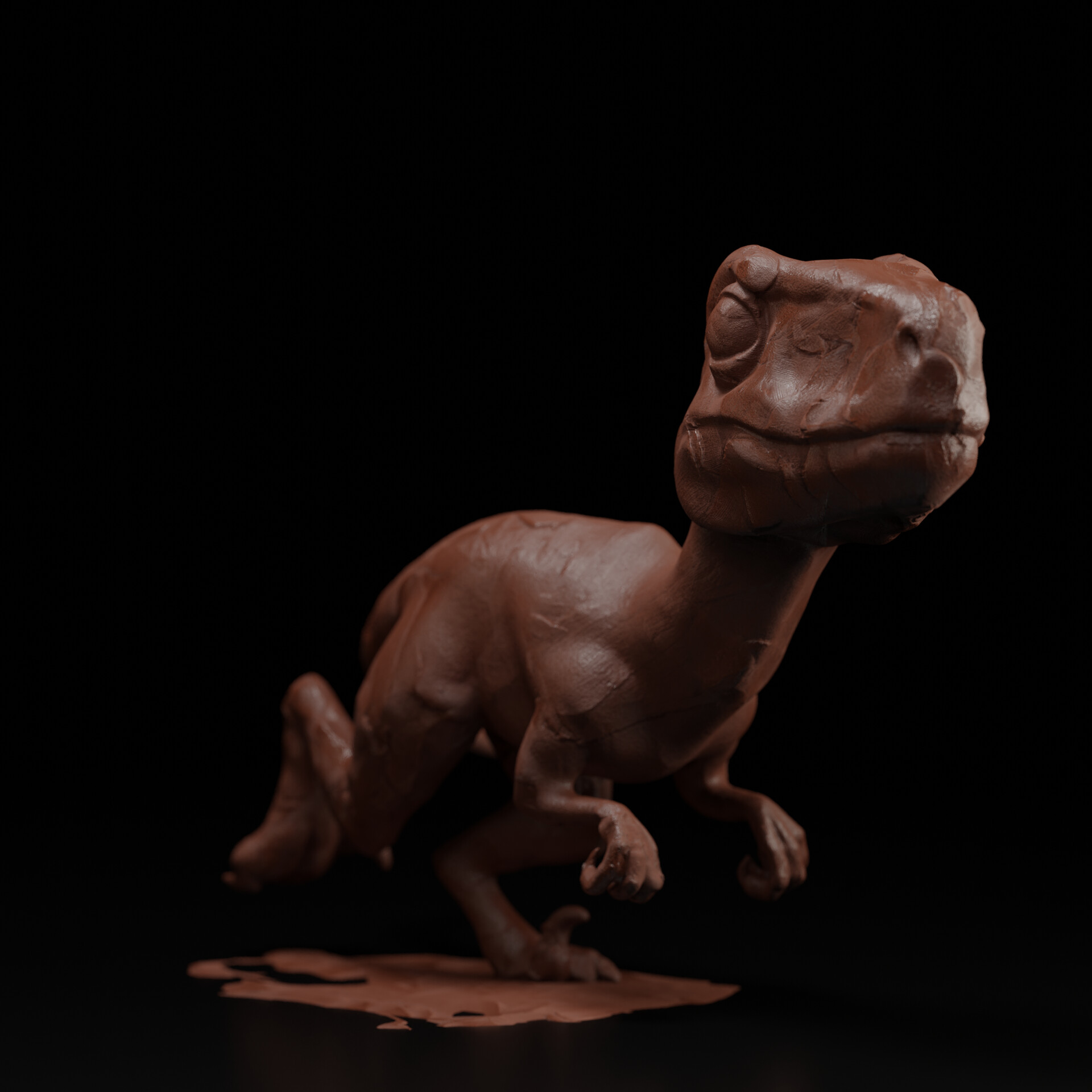 ArtStation - Raptor VR sculpt