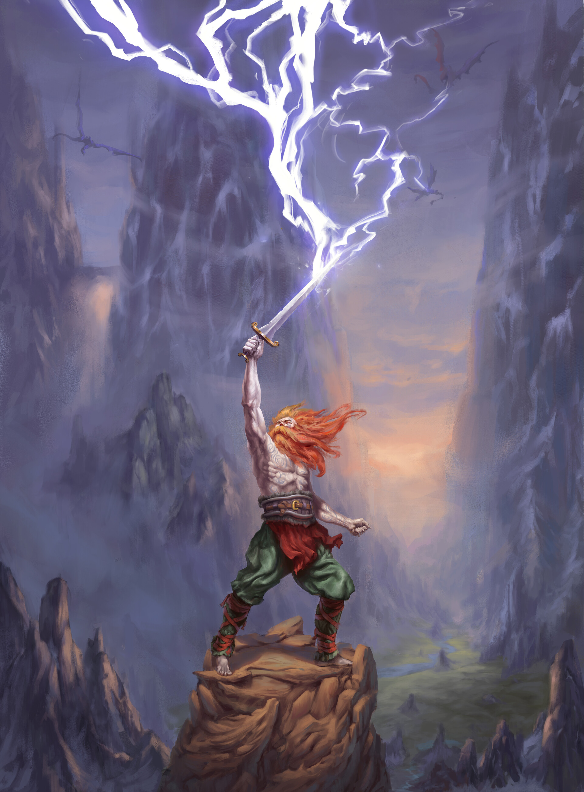 ArtStation - Lightning Strike