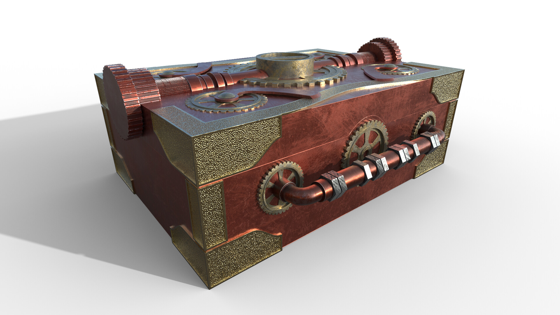ArtStation - Steampunk Chest