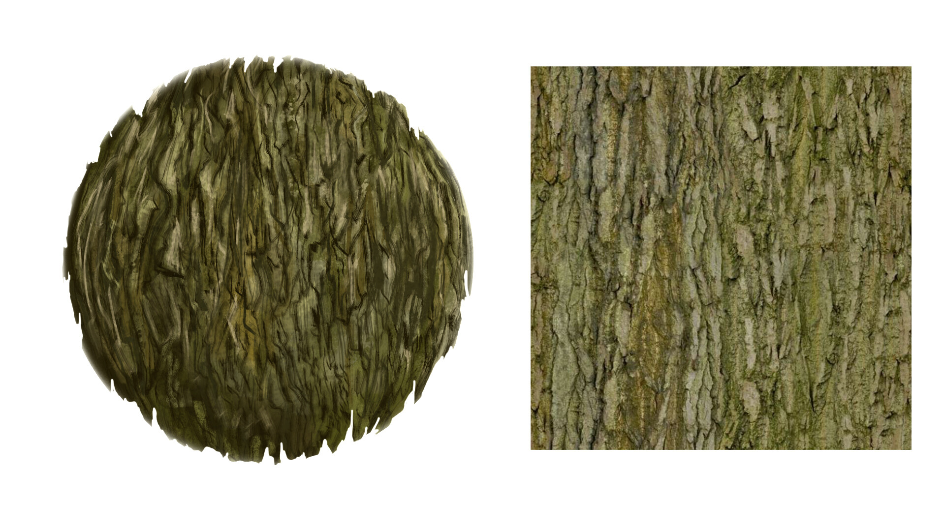 ArtStation - Tree Bark Texture Creation