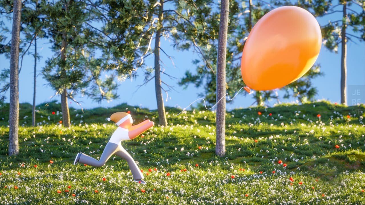 ArtStation - Chasing Happiness.