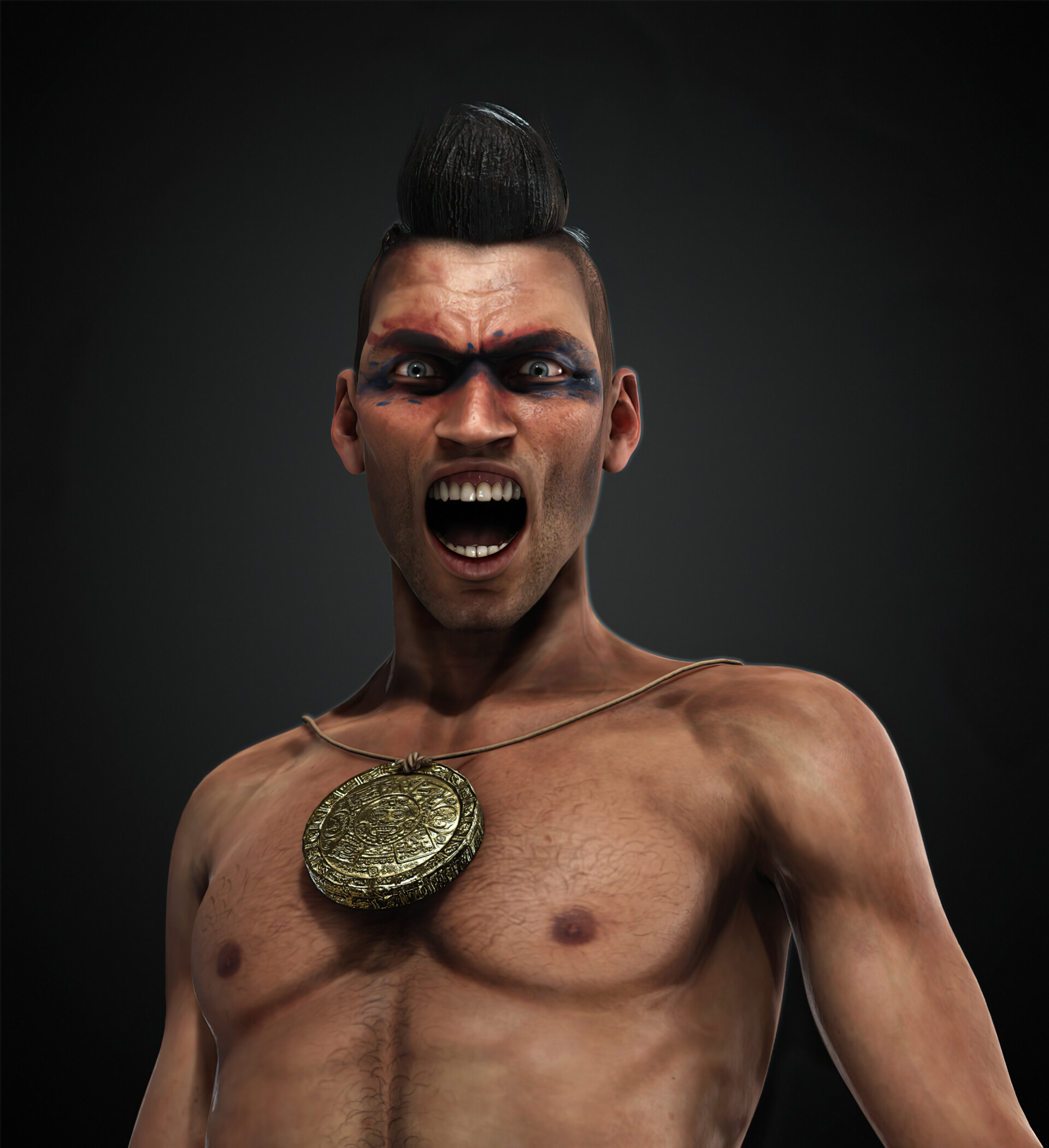 Thomas François - El Dorado Warrior - CC Digital Human Contest 2020