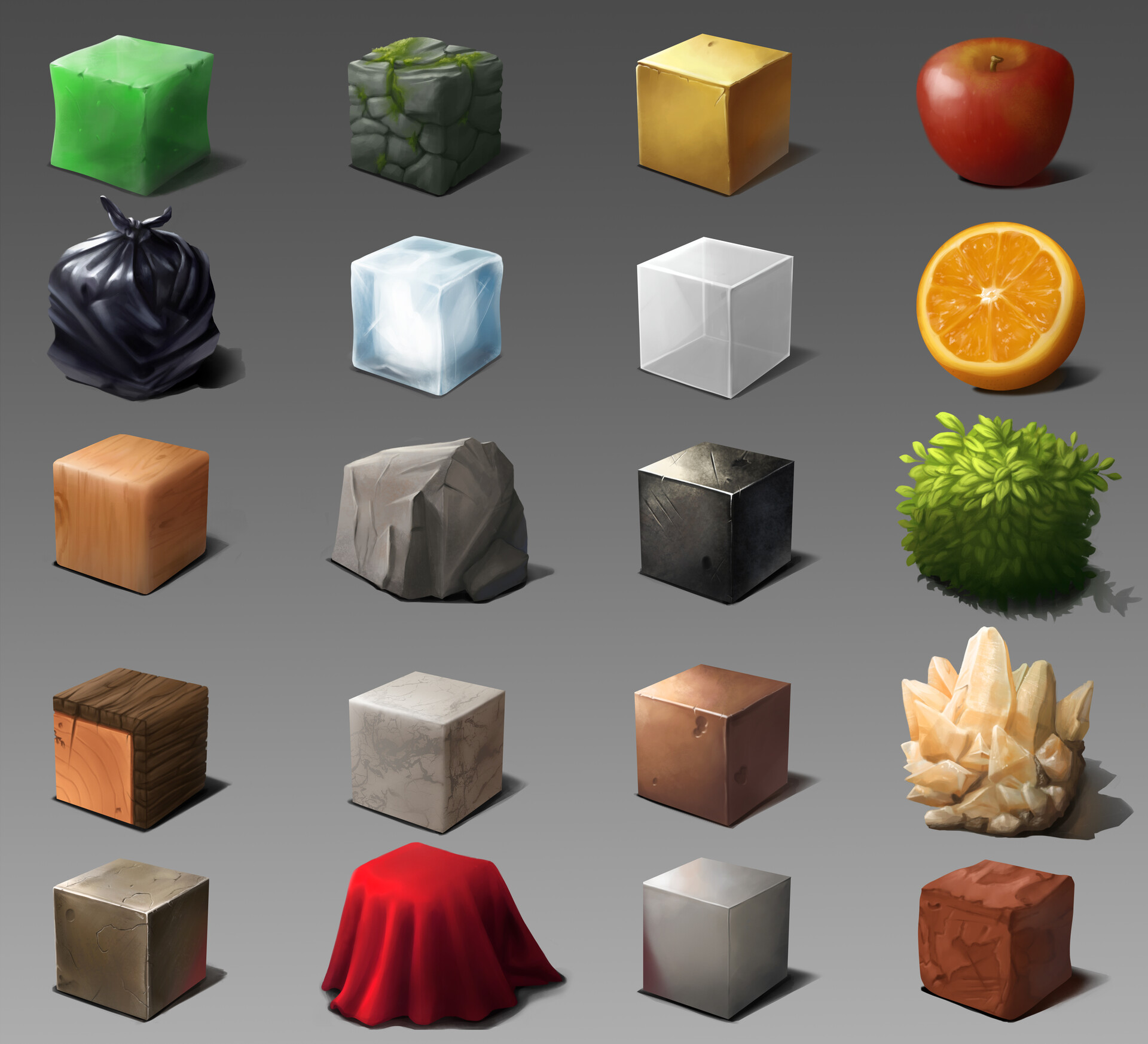 ArtStation - Material Studies