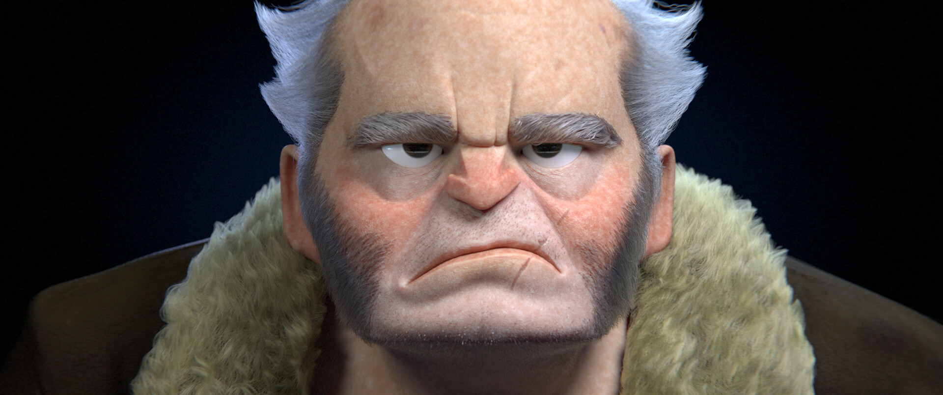 ArtStation - Grumpy Grandpa