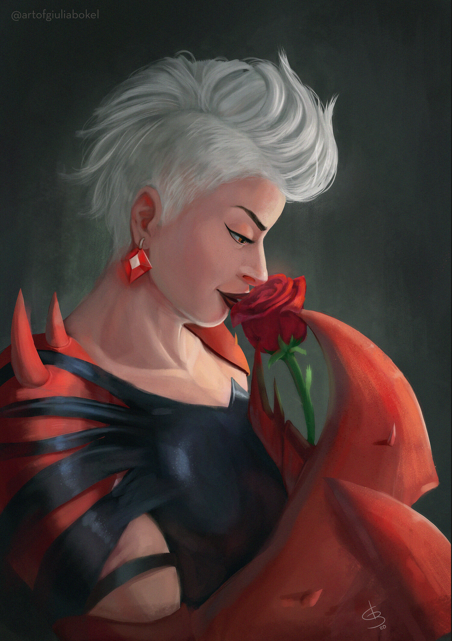 ArtStation - "I'm a hugger!" - Scorpia - She Ra Fanart