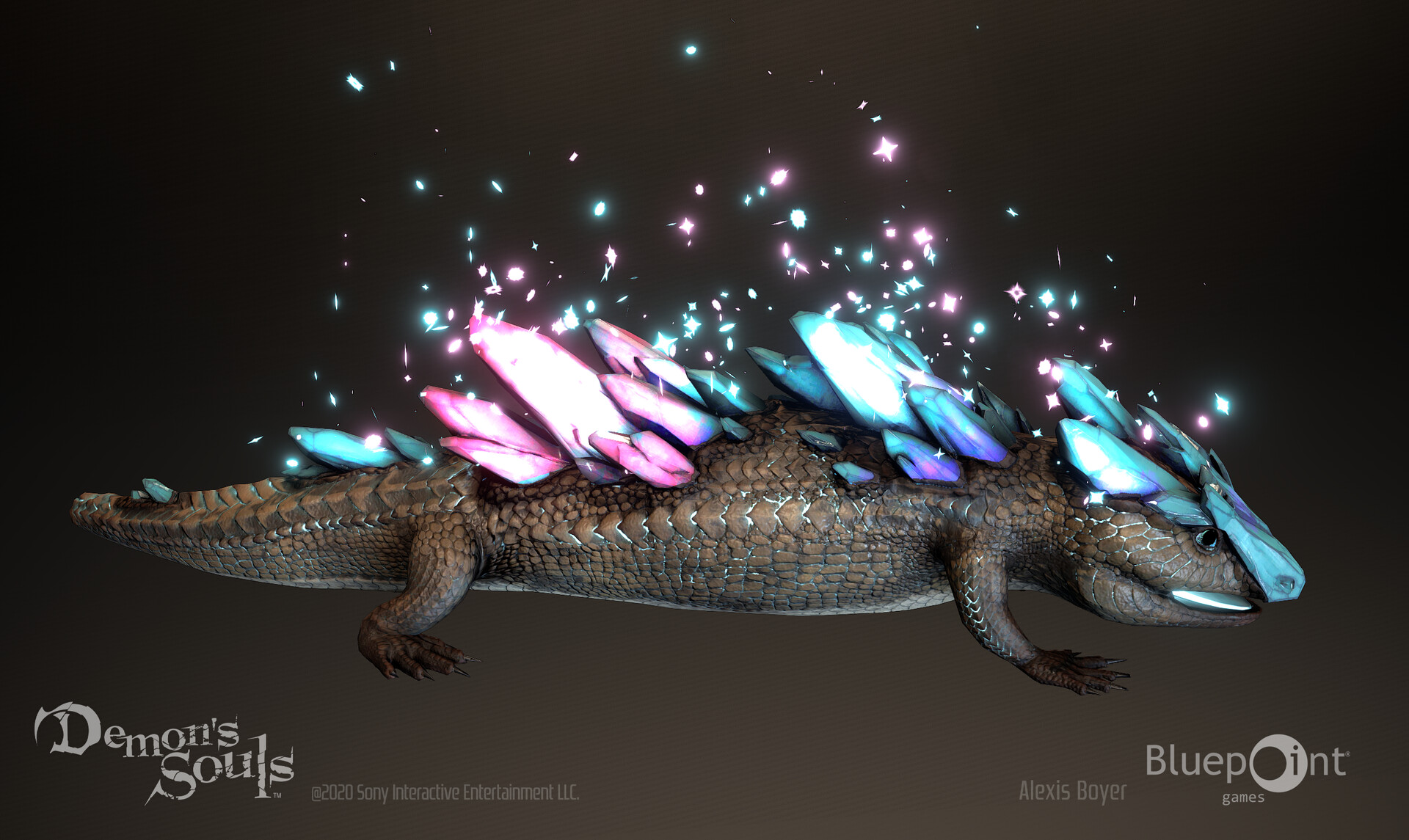 Alexis Boyer - Demon's Souls - Crystal Lizard