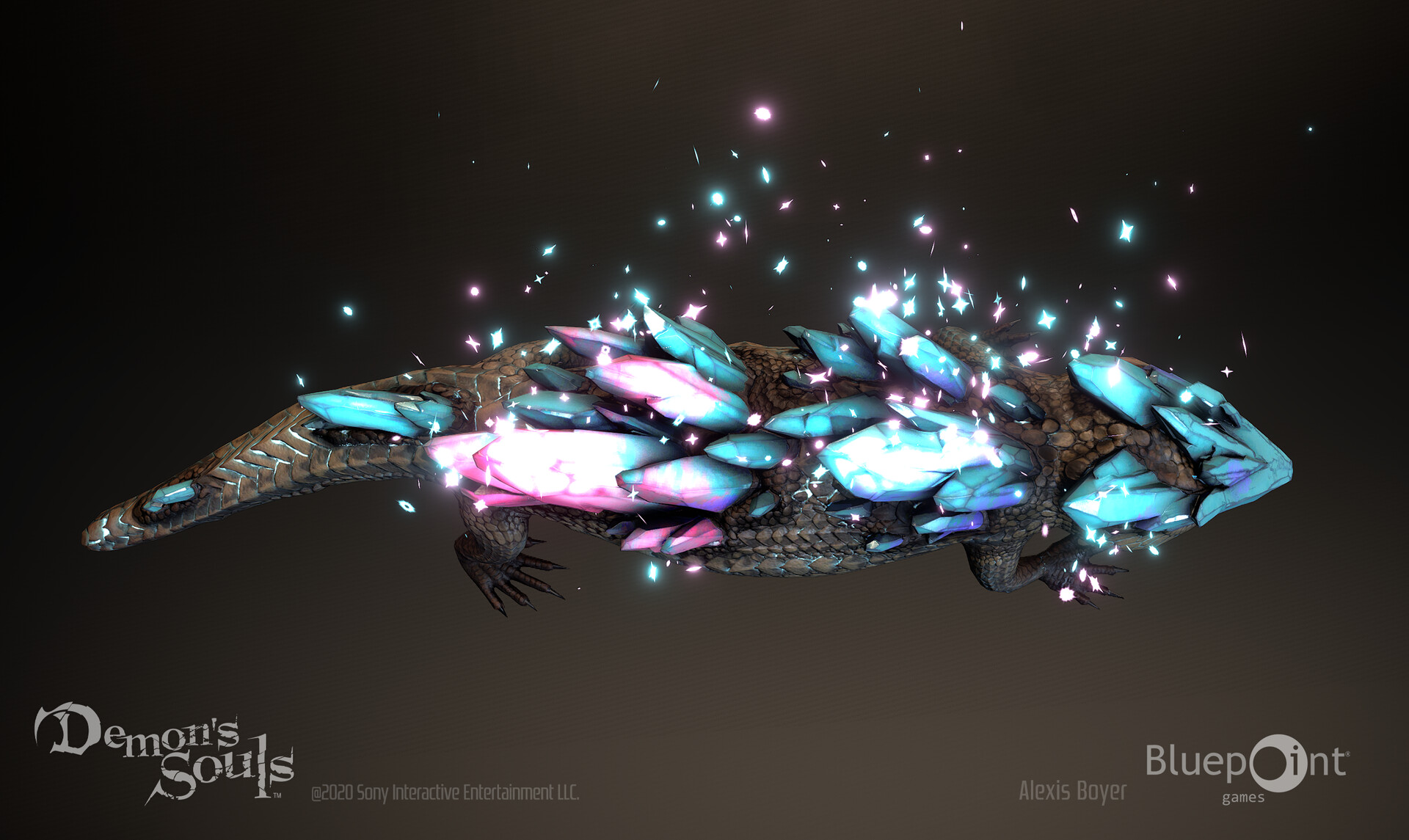 Alexis Boyer - Demon's Souls - Crystal Lizard