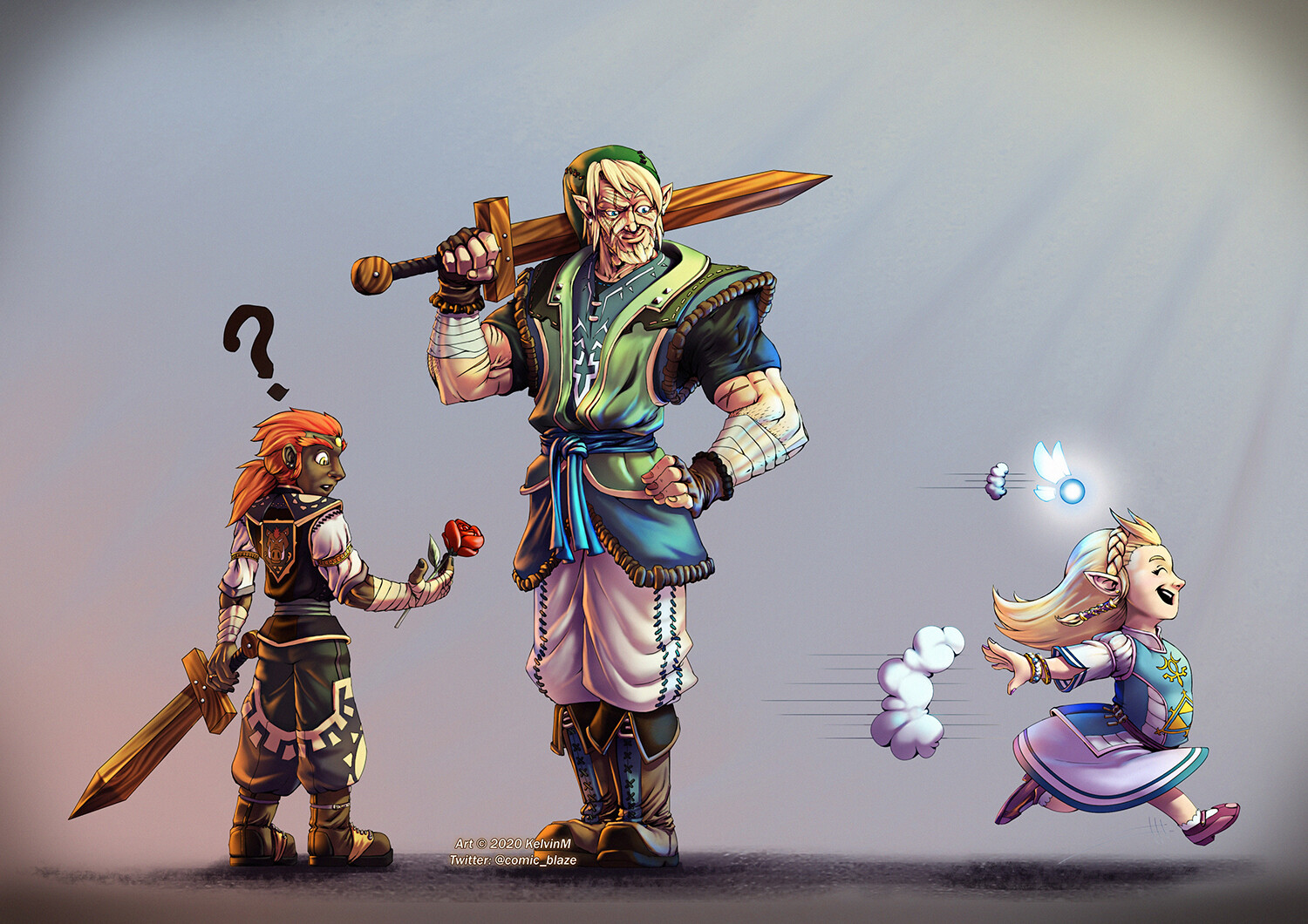 Link And Ganon