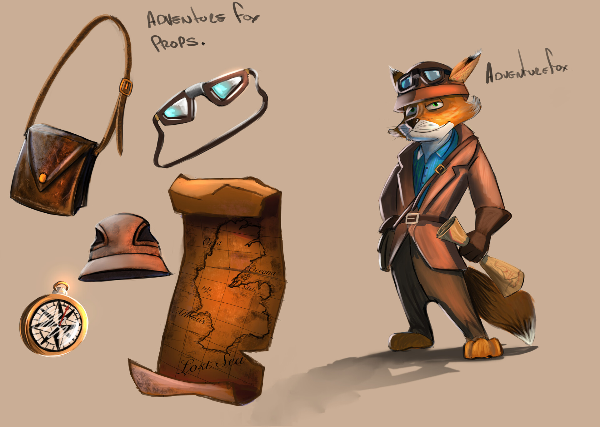 ArtStation - Adventure Fox