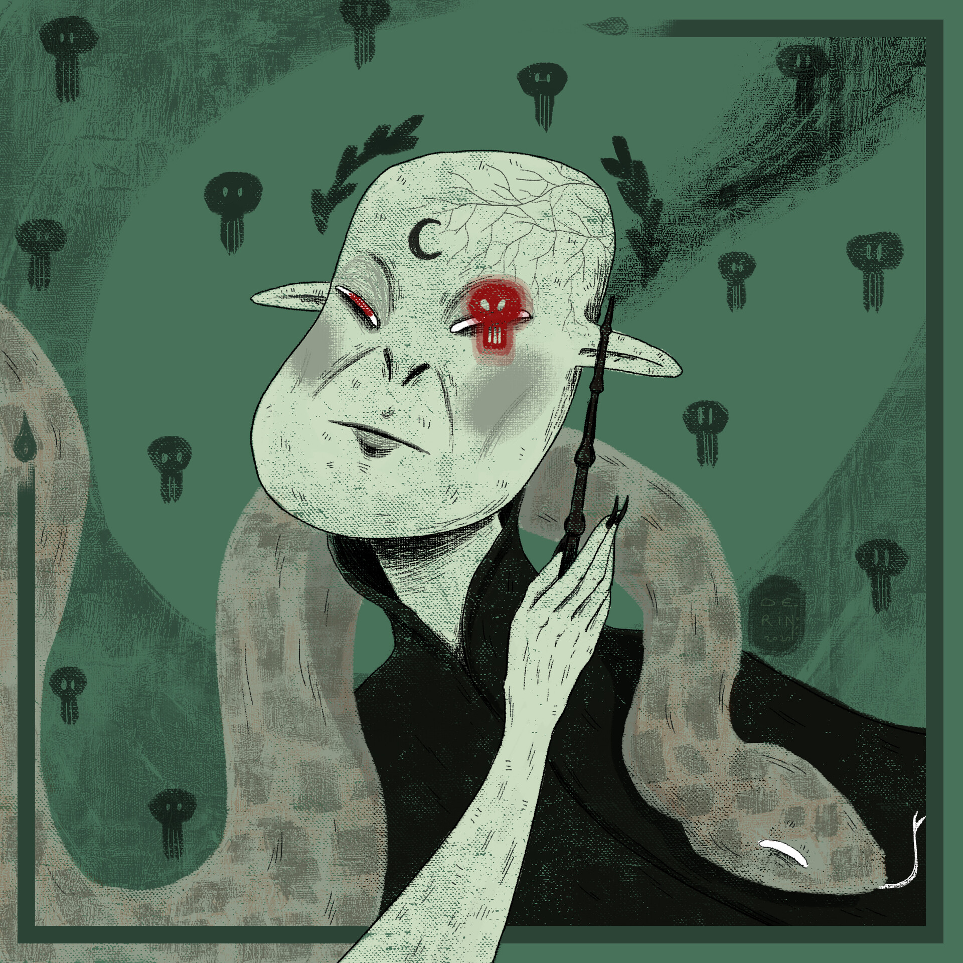 ArtStation - Lord Voldemort