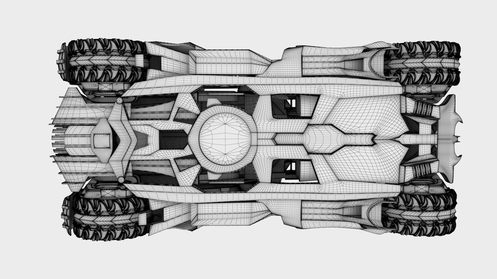 Yacine Tazani - Batmobile Arkham Knight - Fan Art