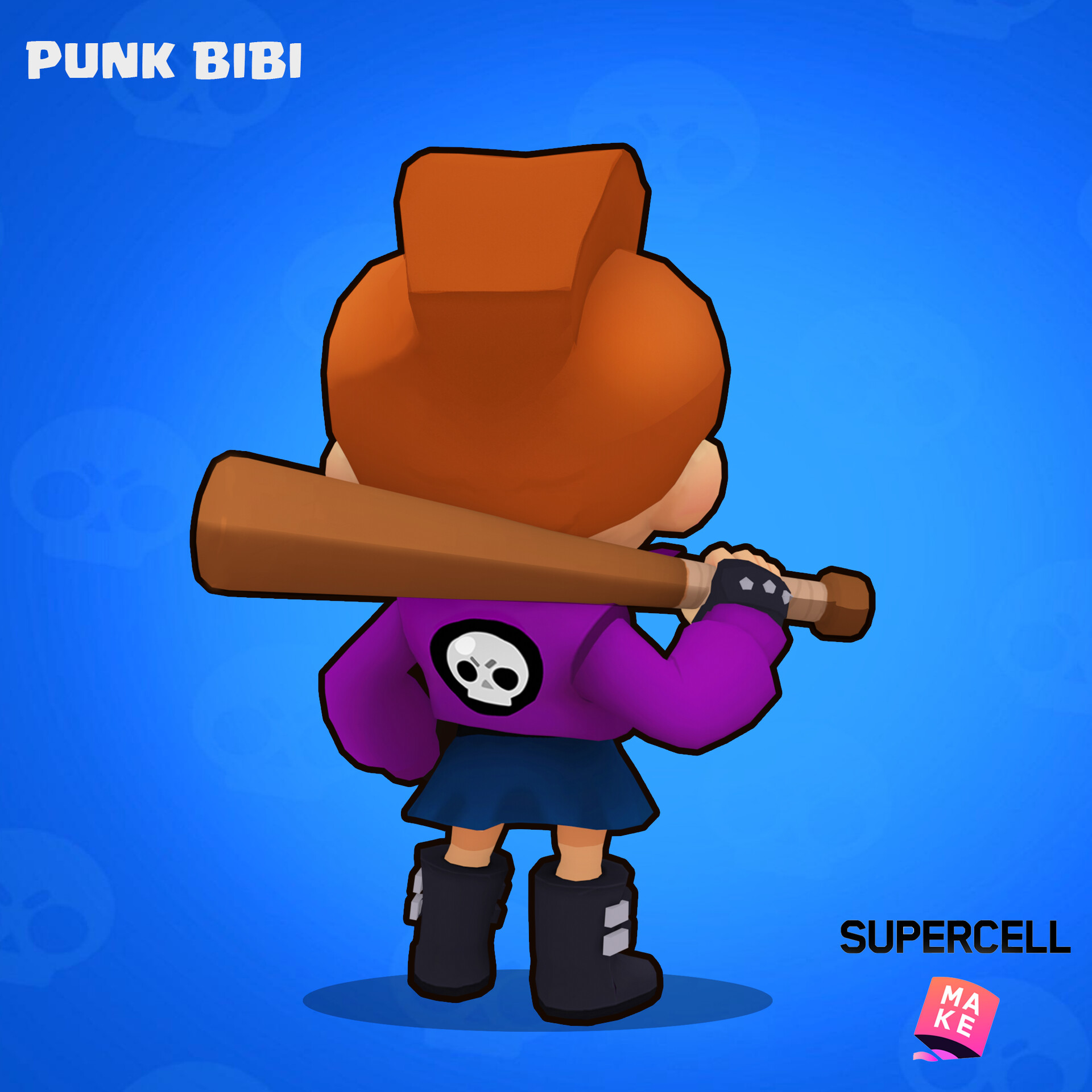 Ville Vehmaa - "Punk Bibi" Skin for (Supercell Make)