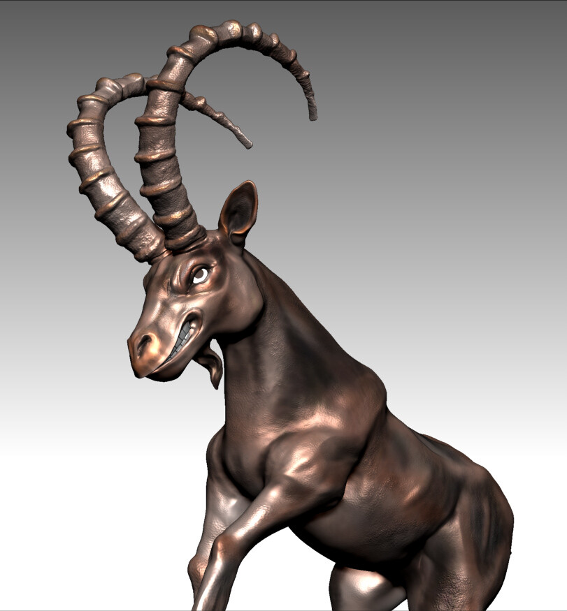 ArtStation - The Goat Cup Trophy