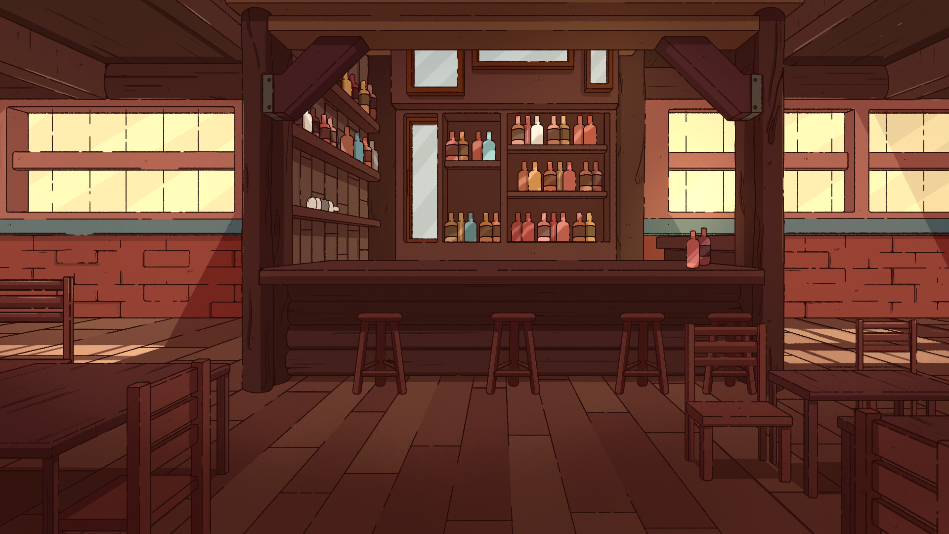 ArtStation - Bar Scene 1