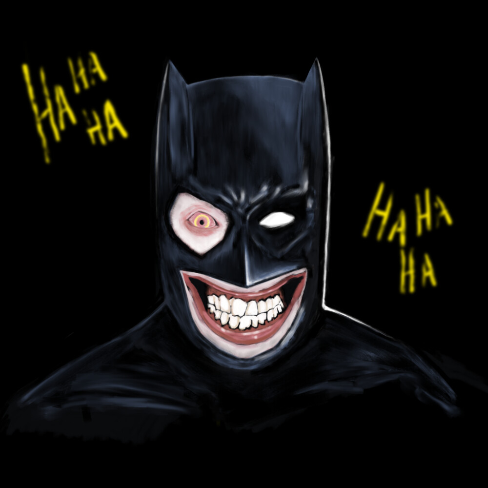 Funny Batman Derp Face