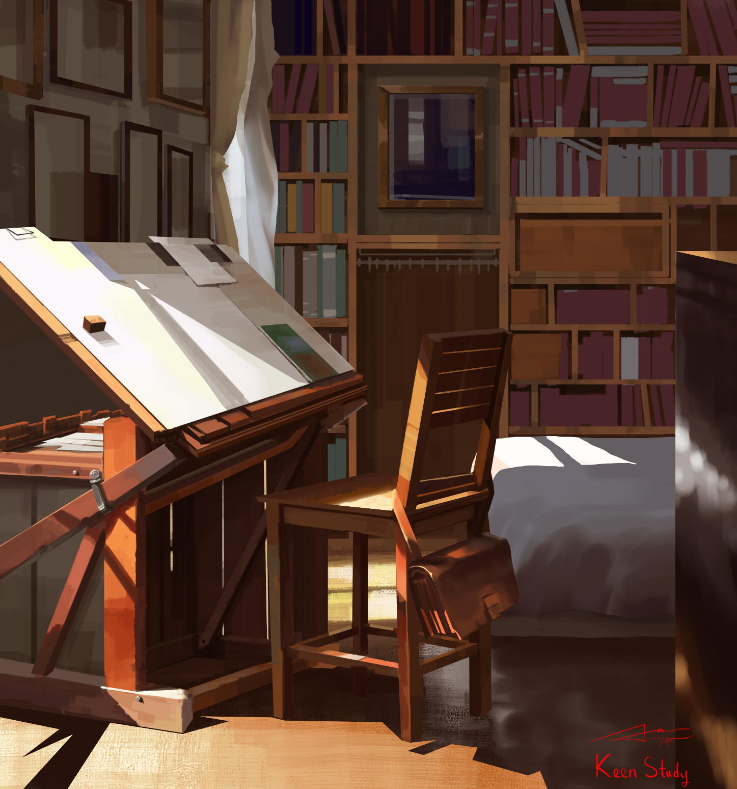 ArtStation - Room - Practice Color.