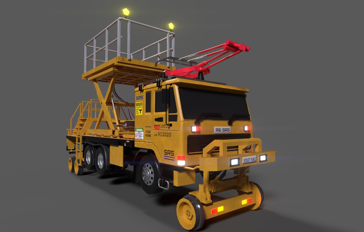 ArtStation - SRS Platform Truck