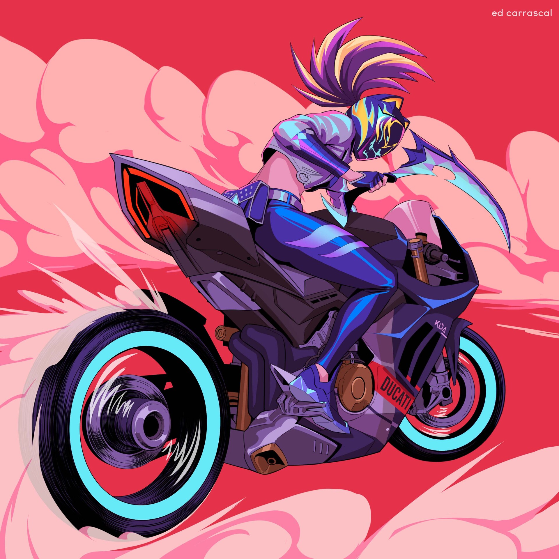 ArtStation - 'Kali go to work