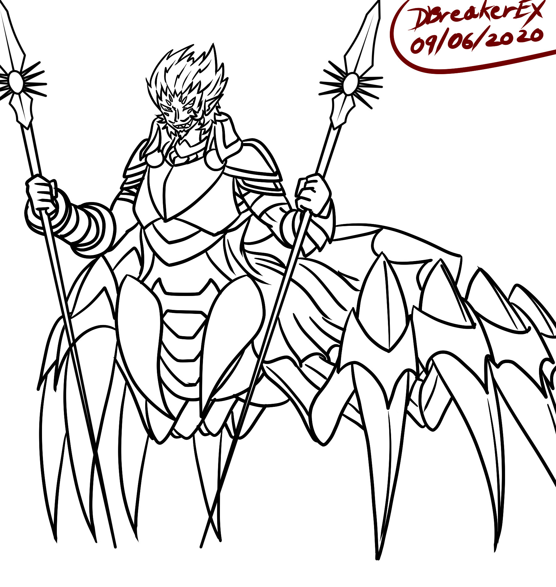 ArtStation - $15 Reward: DnD Drider