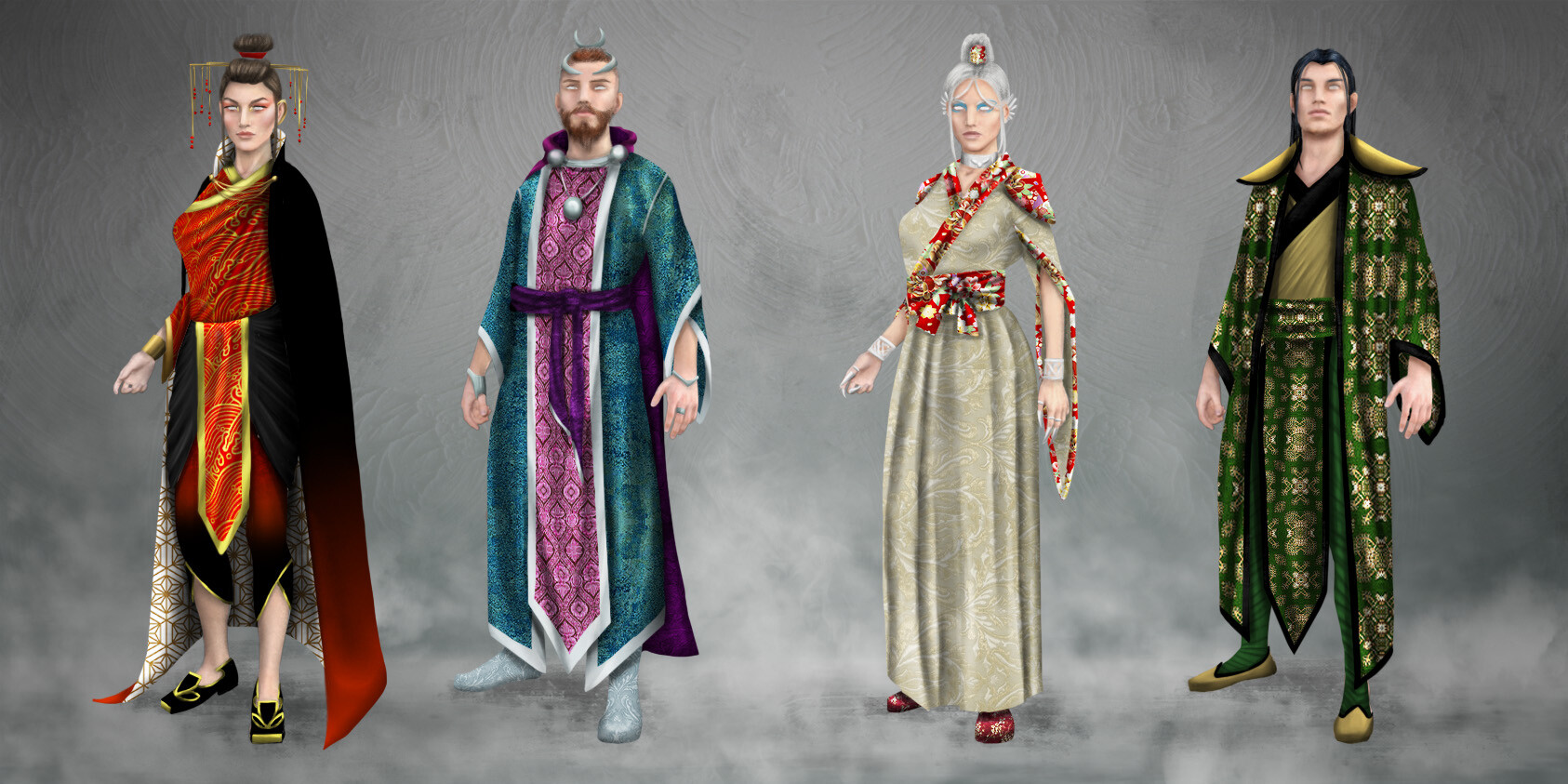 ArtStation - Sky realm: Sky mages concept