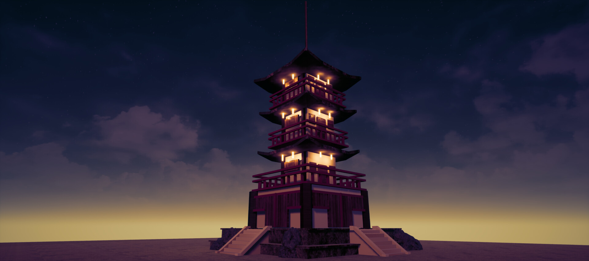 ArtStation - Japanese Architecture