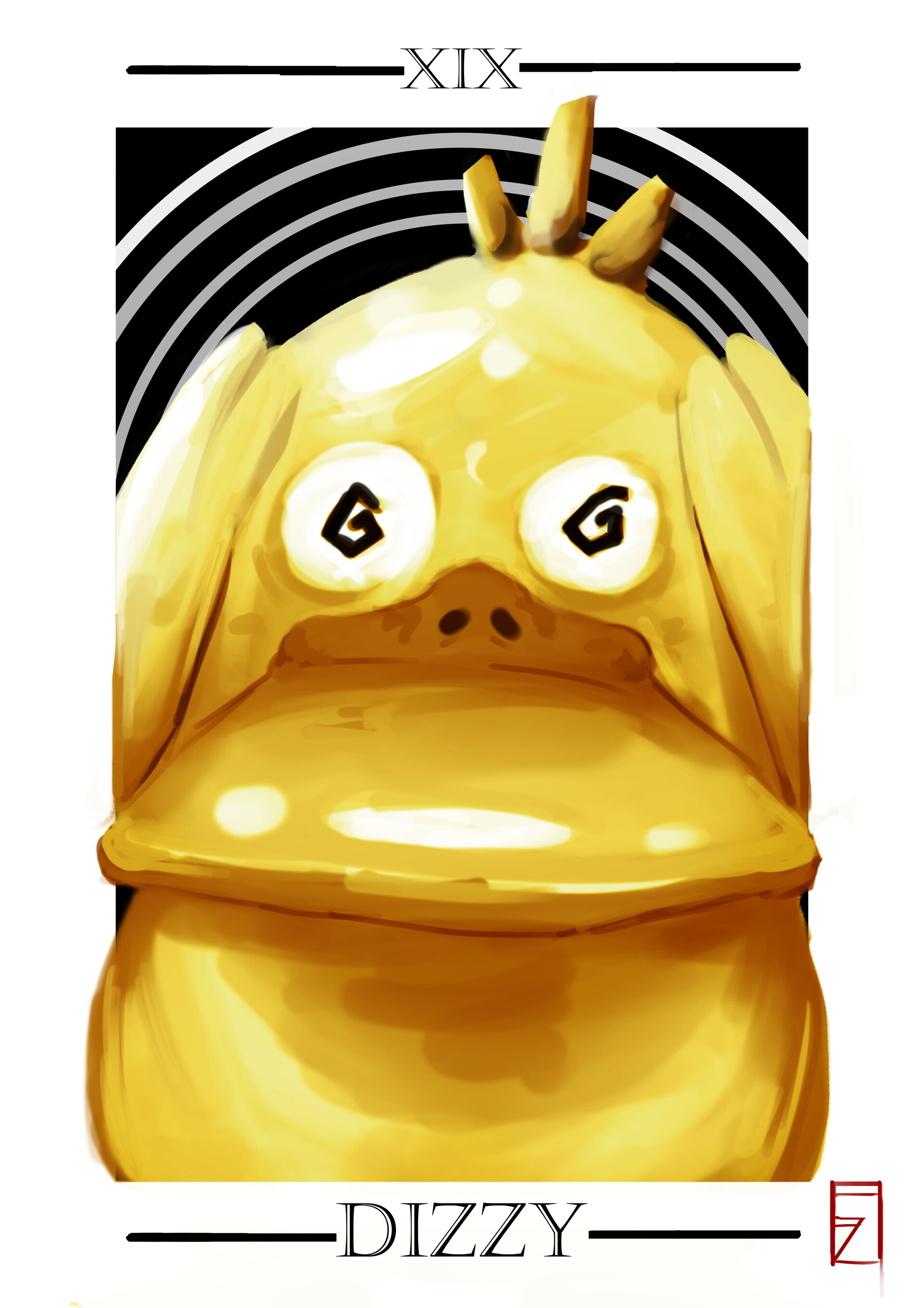 ArtStation - Selection of the best of inktober : Dizzy