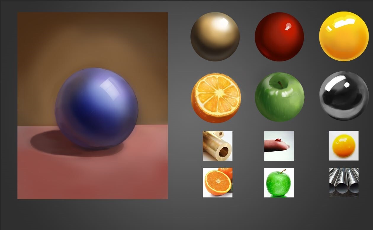ArtStation - Material study