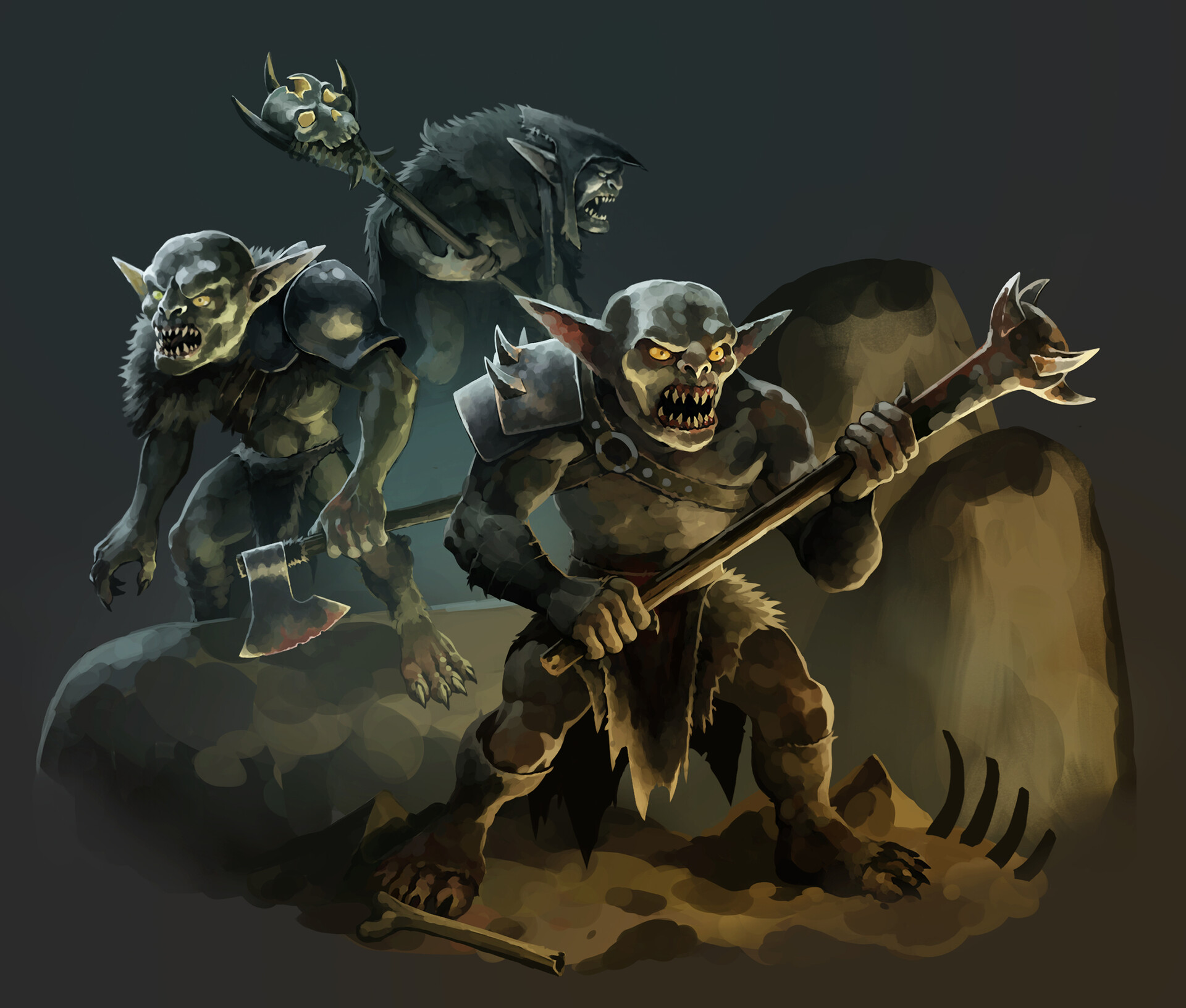 ArtStation - goblin DUDES