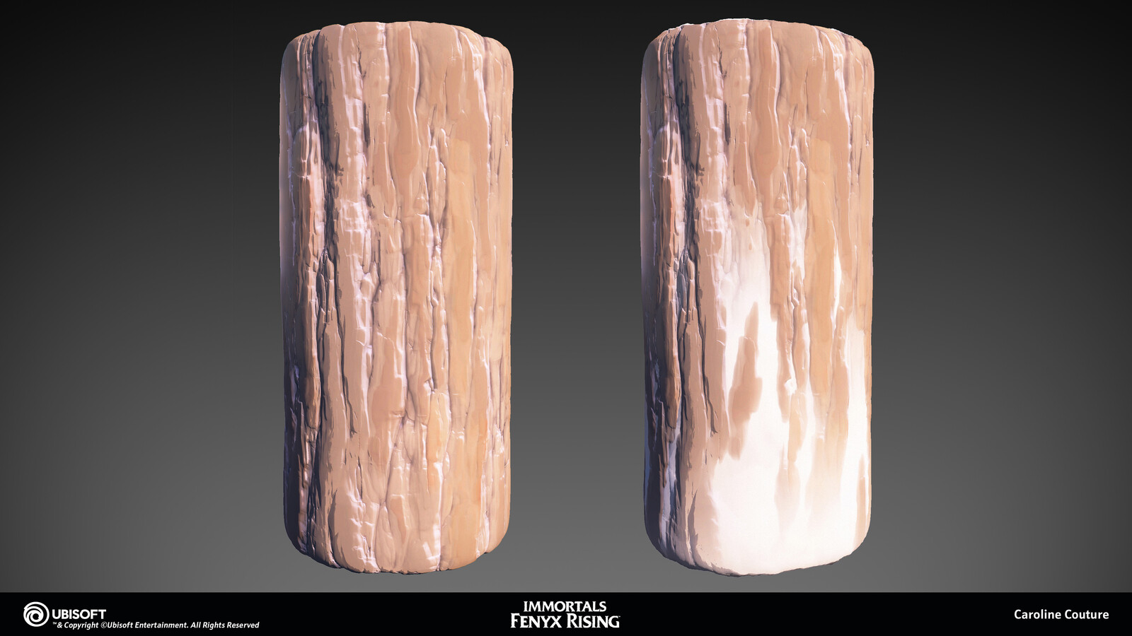Caroline Couture - Immortals Fenyx Rising - Bark Materials & Assets