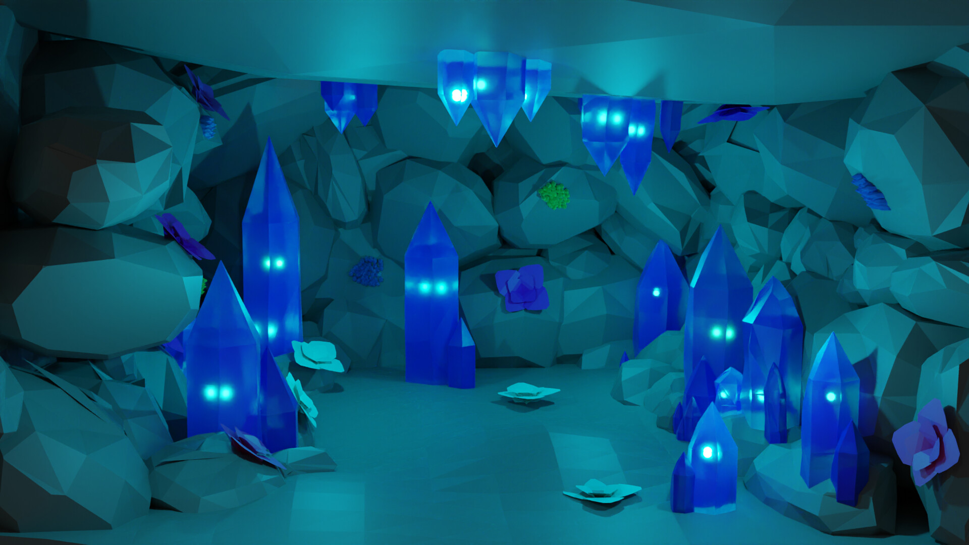 ArtStation - Crystal cave 2.0