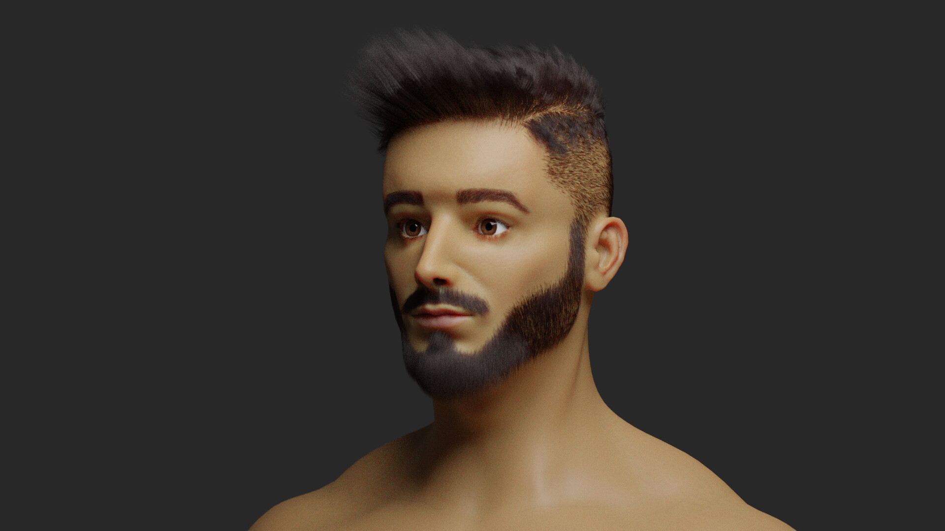 ArtStation - Male Cg Character WIP